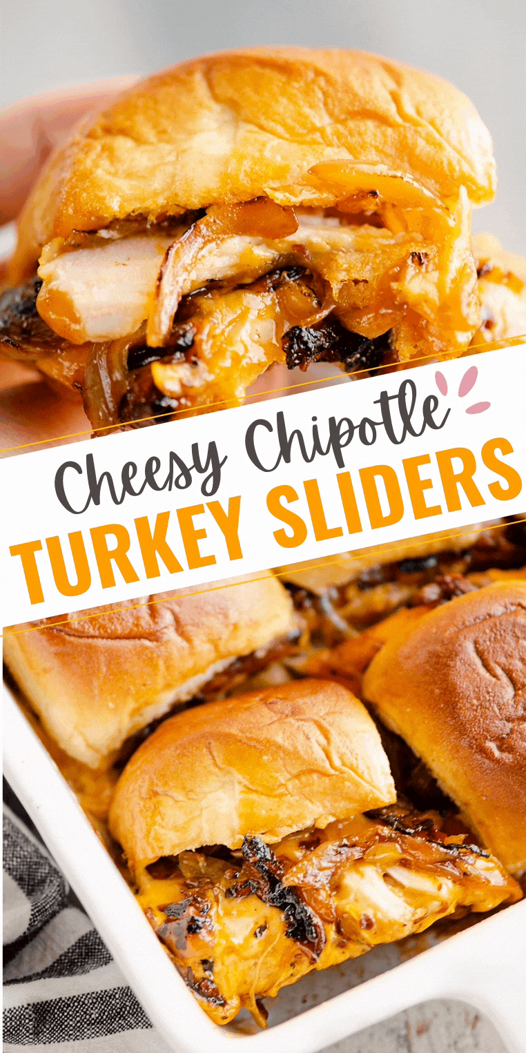 Cheesy Chipotle Turkey Sliders