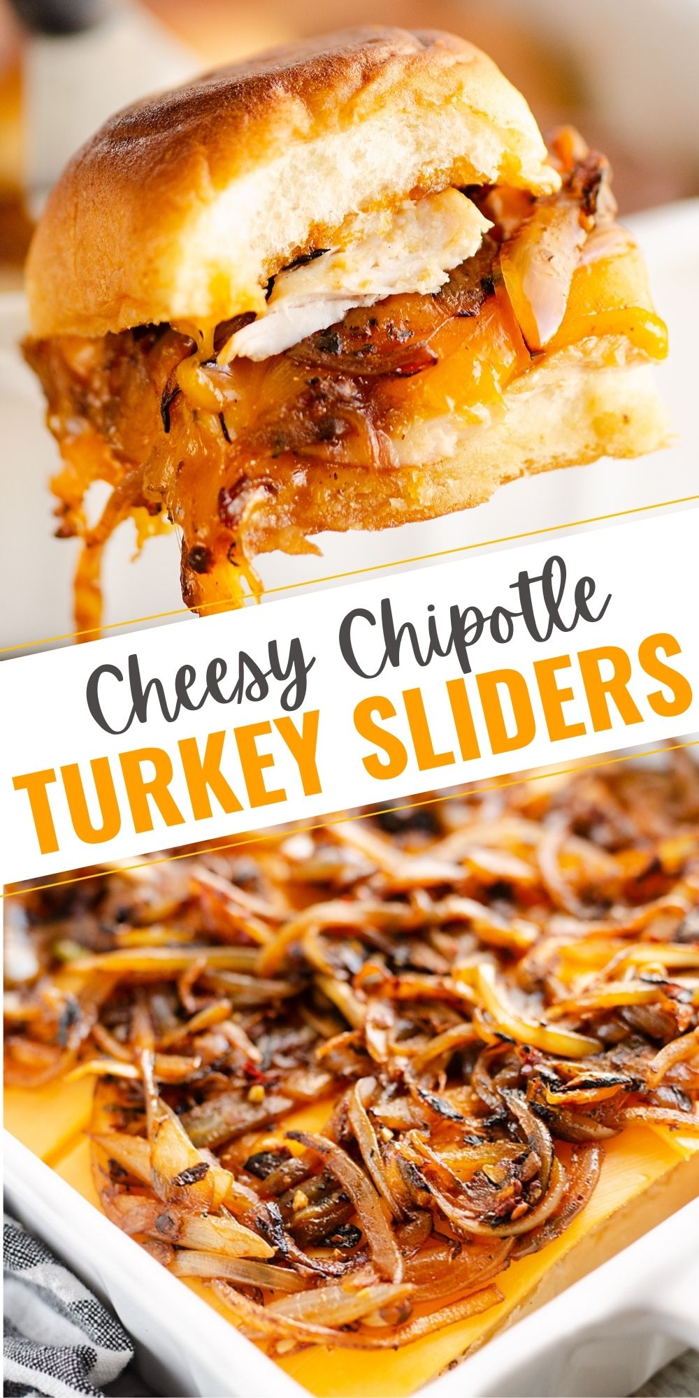 Cheesy Chipotle Turkey Sliders