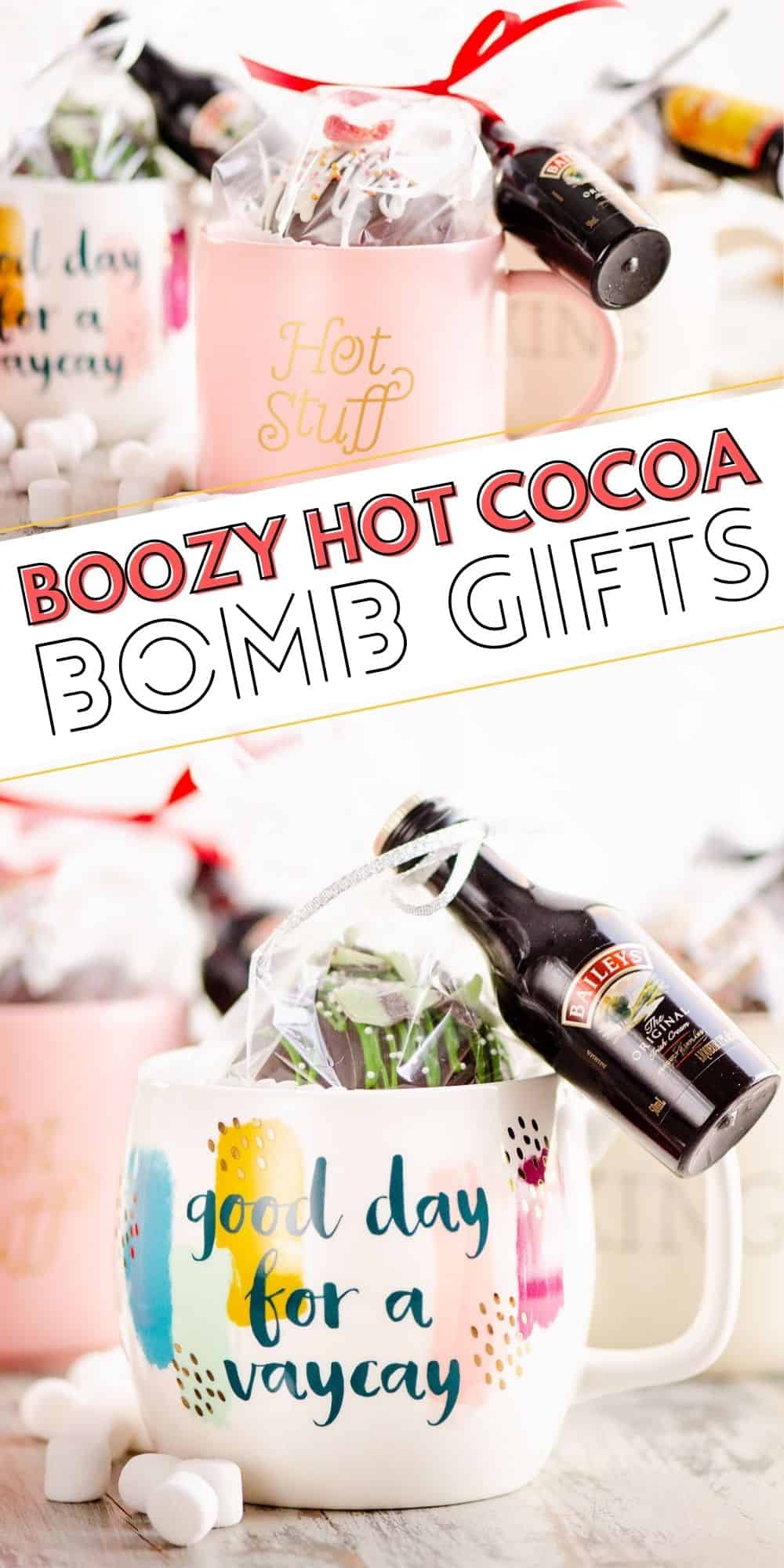 Boozy Hot Cocoa Bomb Valentine Gift Idea