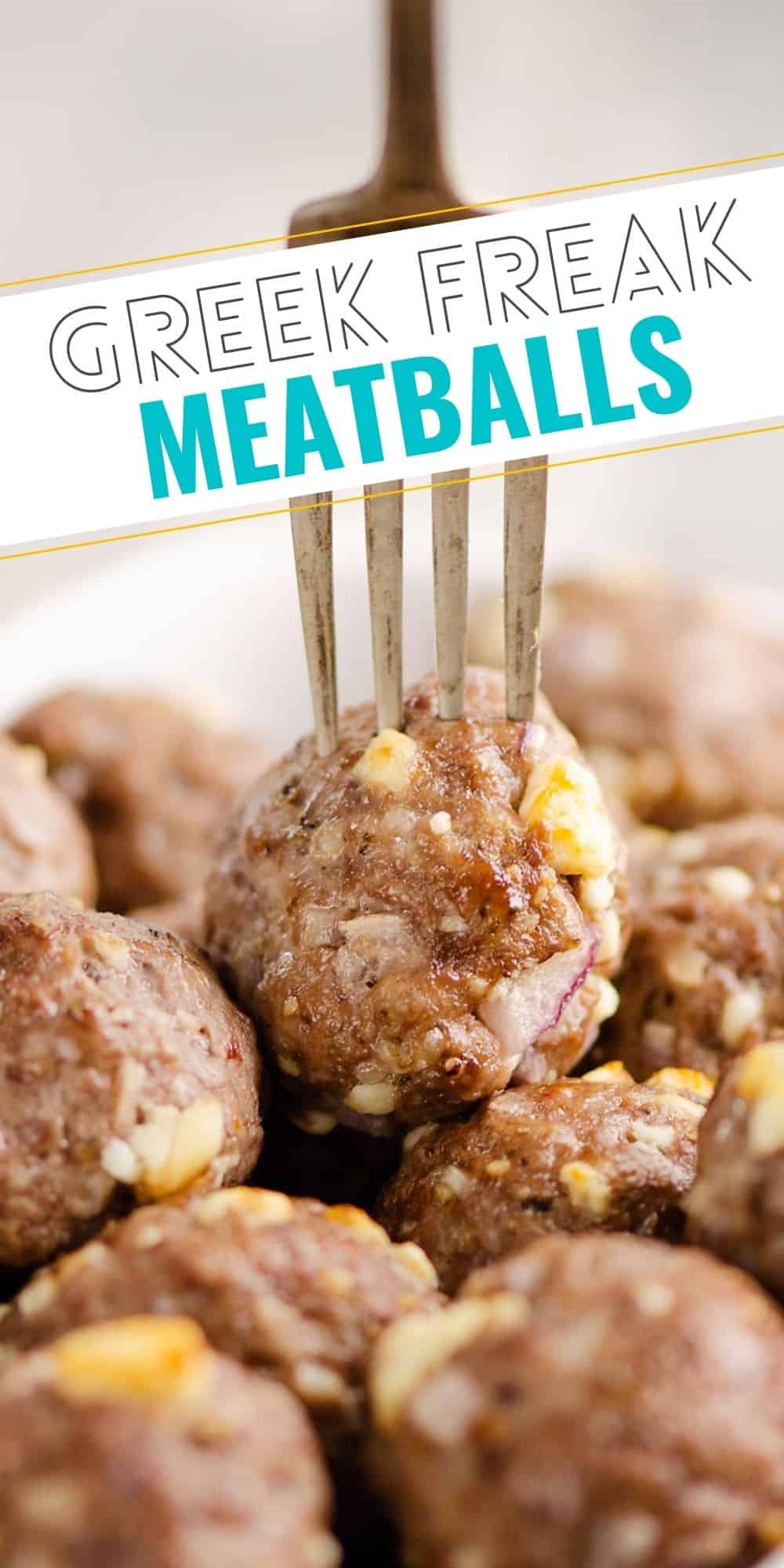 Easy Greek Freak Meatballs
