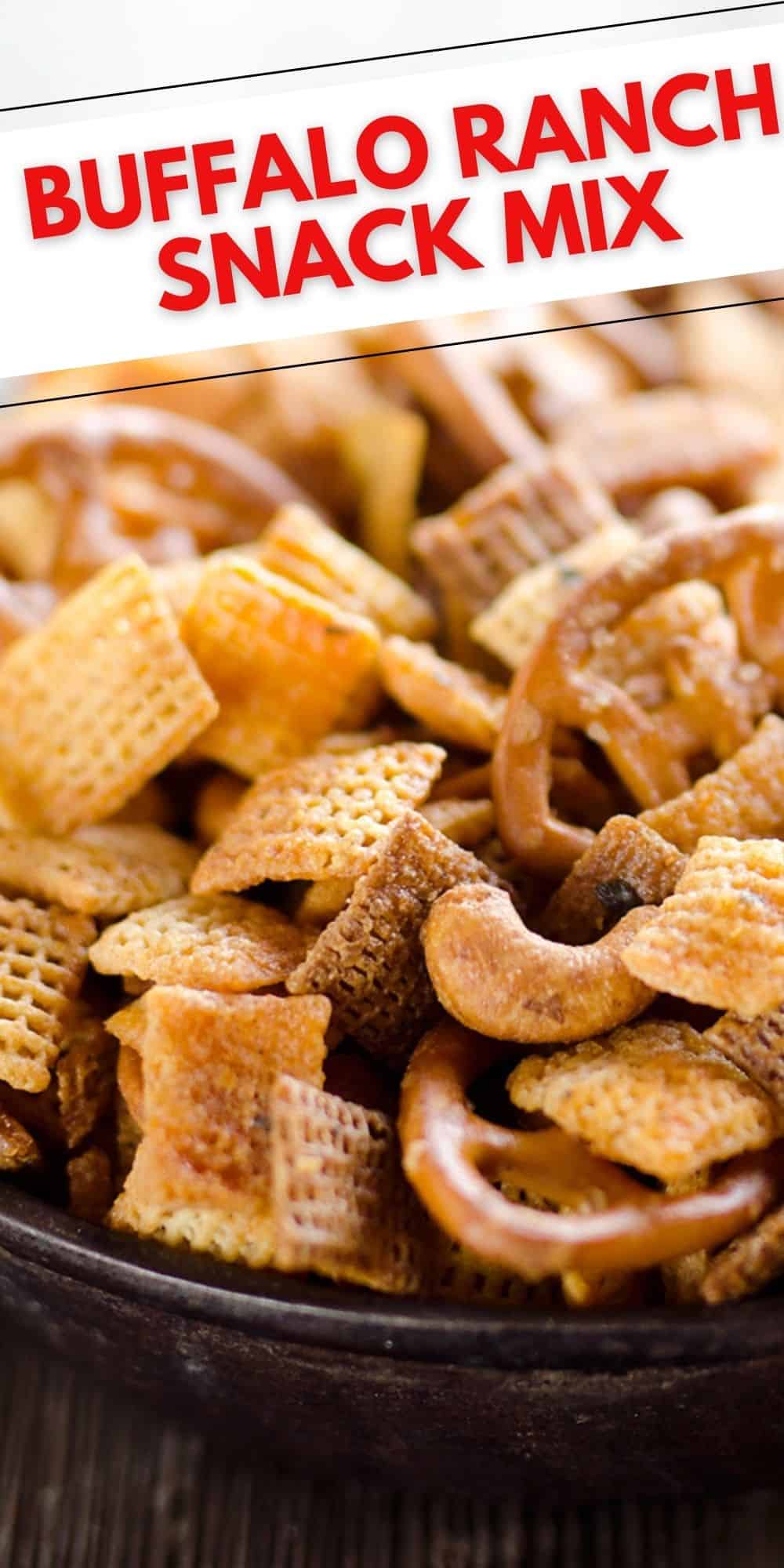 Buffalo Ranch Snack Mix | Party Chex Mix