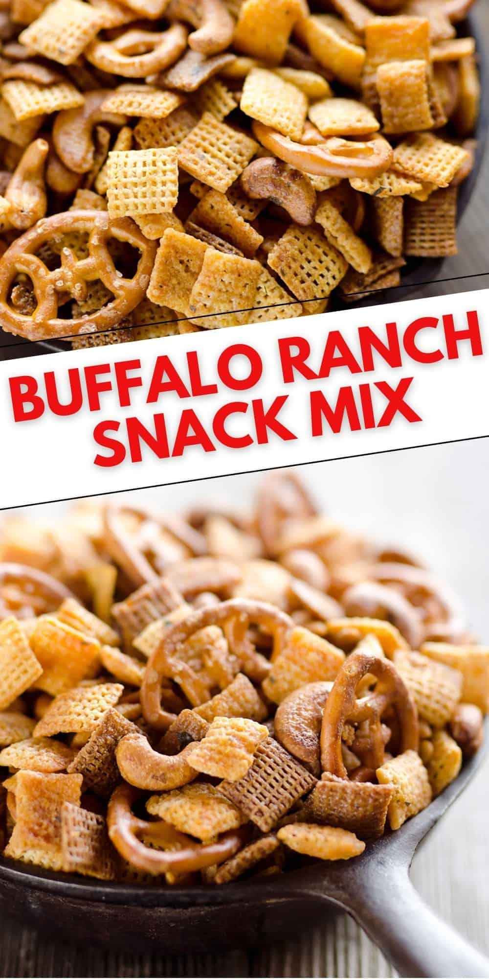 Buffalo Ranch Snack Mix | Party Chex Mix