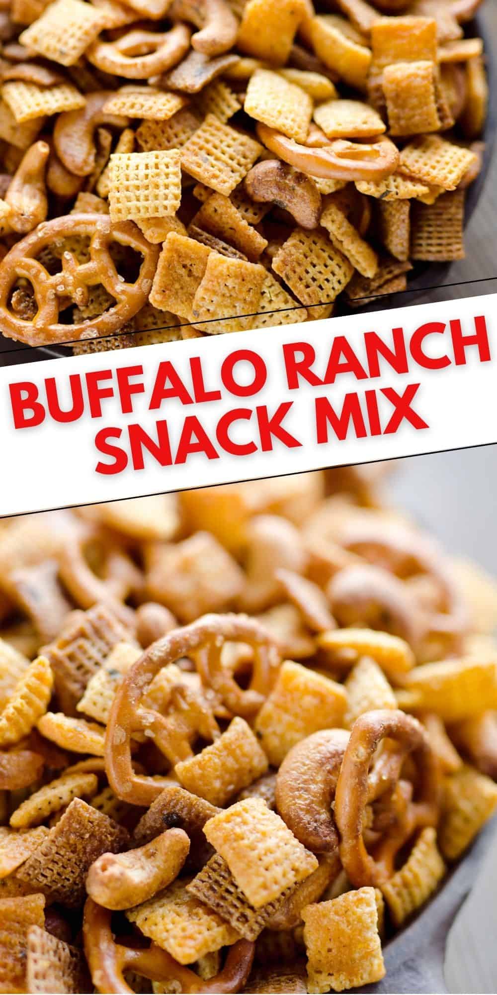 Buffalo Ranch Snack Mix | Party Chex Mix