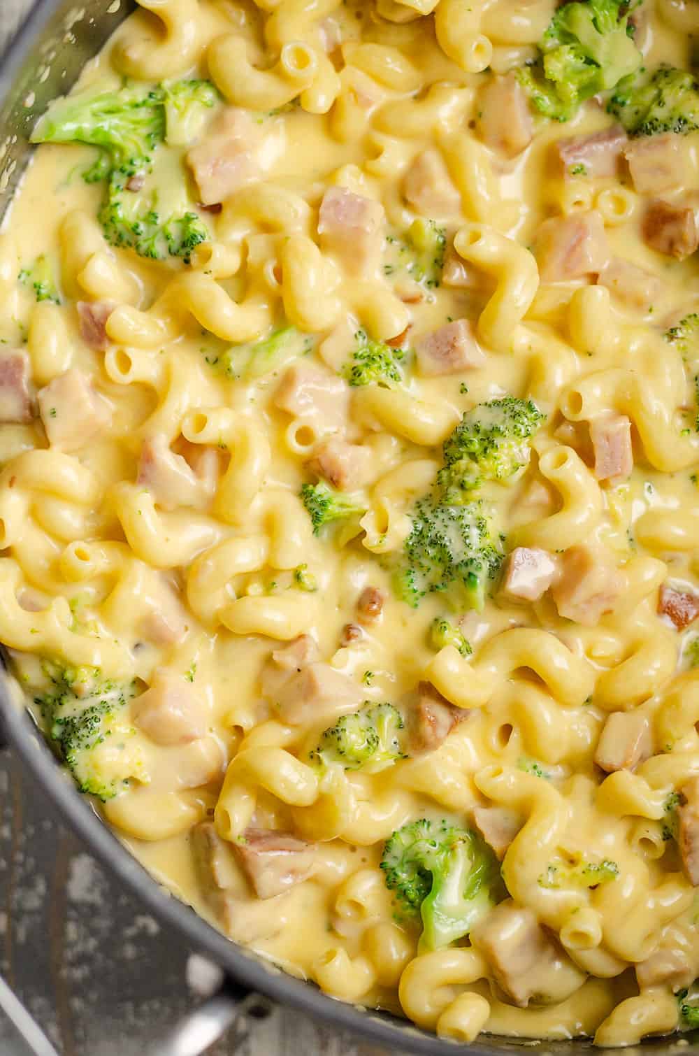 Mac And Cheese With Ham And Broccoli