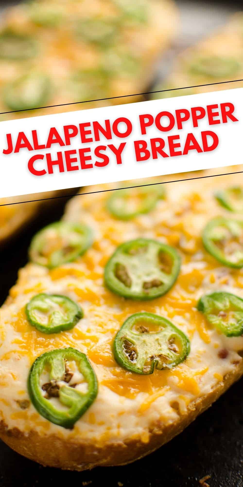 Jalapeño Popper Cheesy Bread