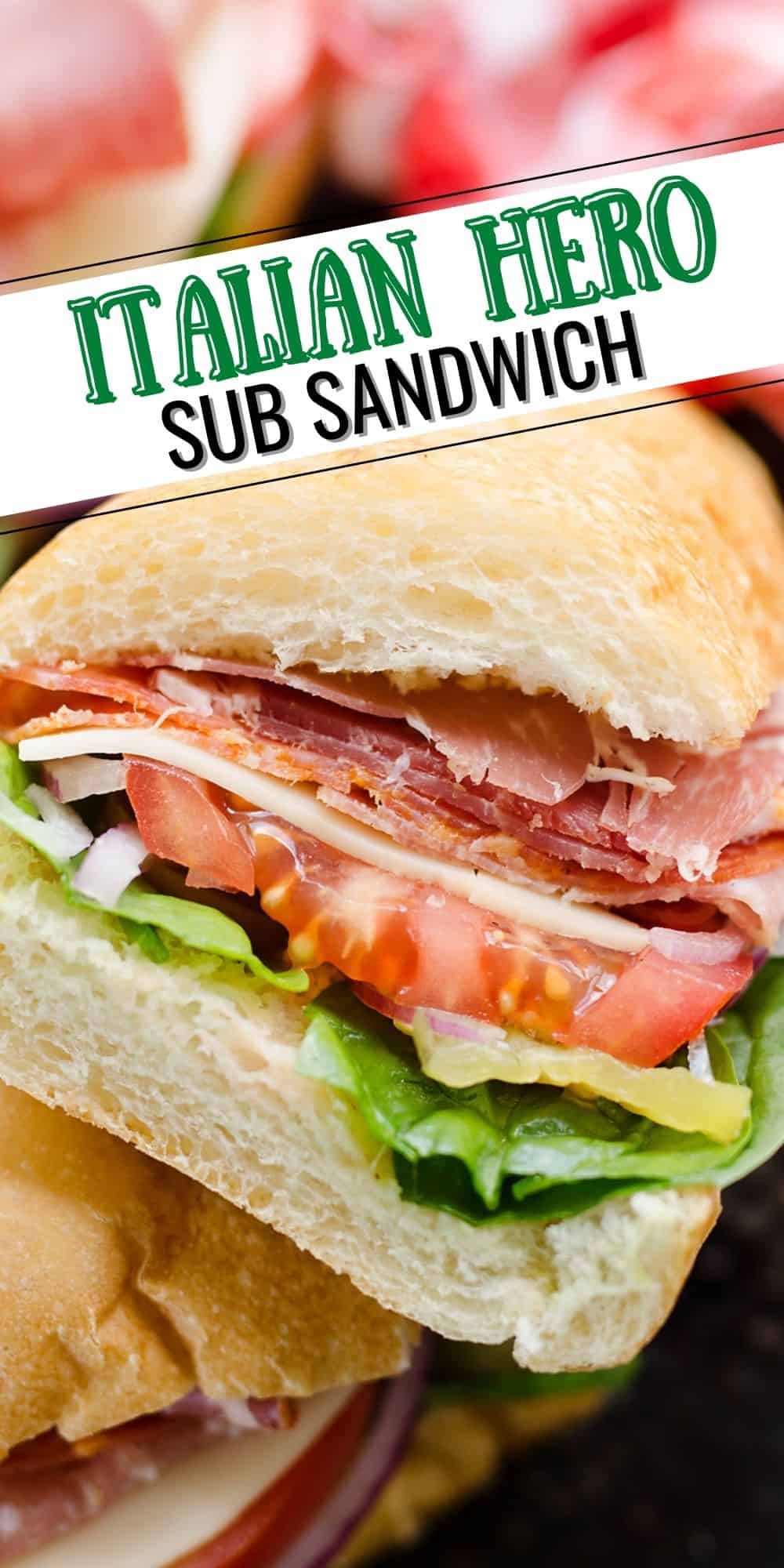 Italian Hero Sub Sandwich - Subway Copycat