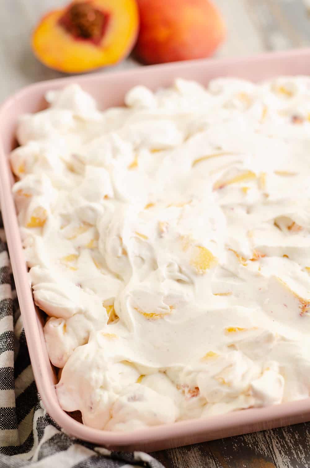 Peaches & Cream Dessert