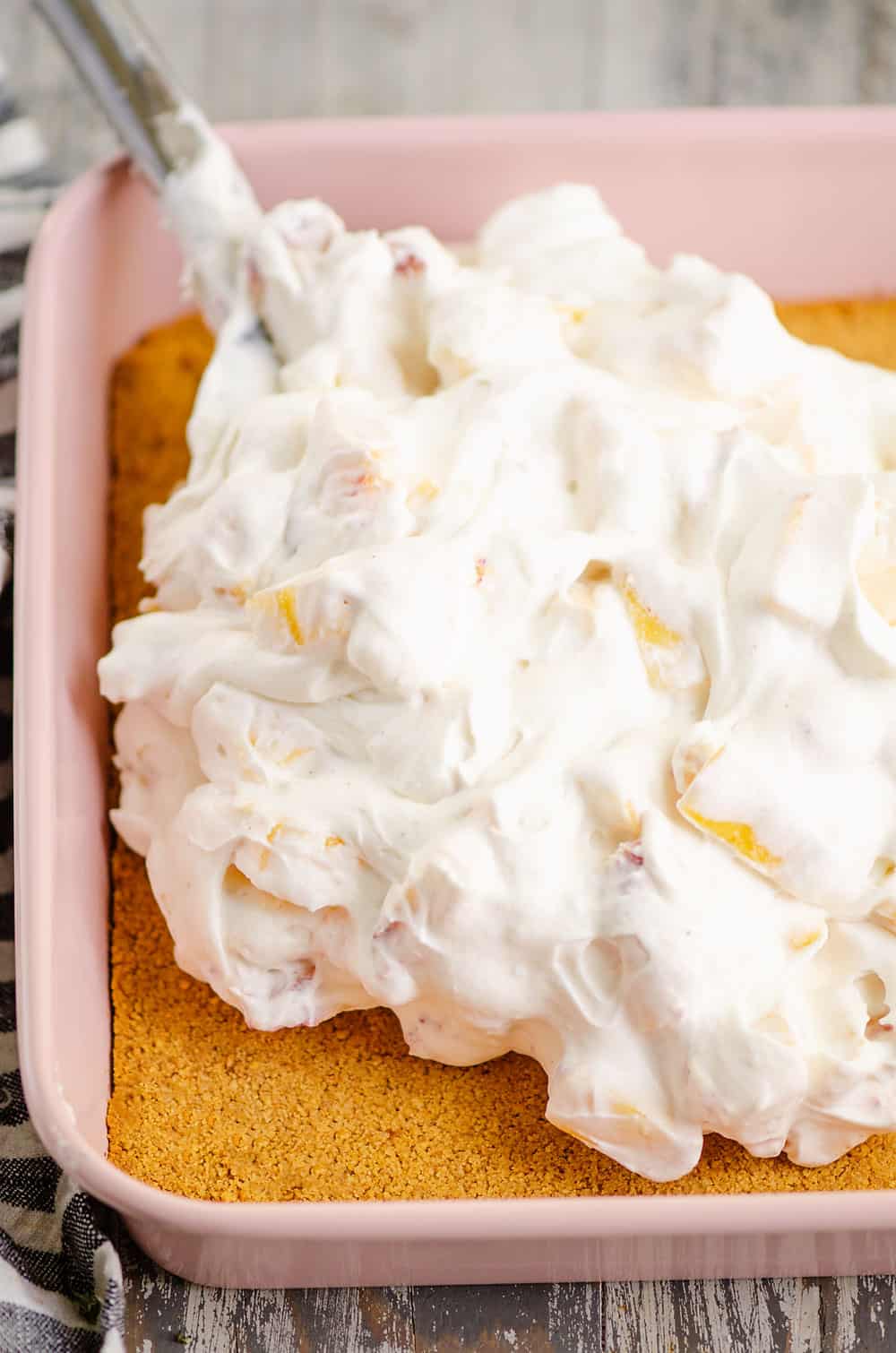 Peaches & Cream Dessert