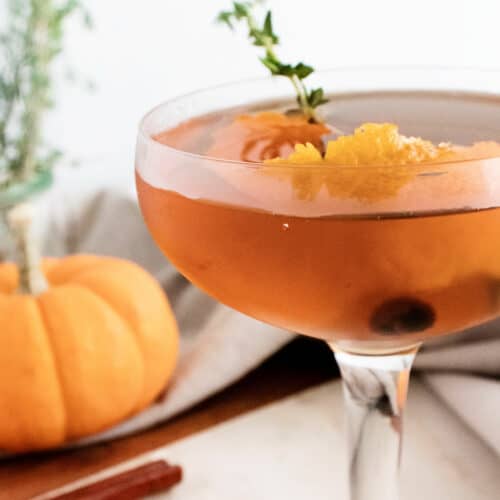 Fall Spiced Old Fashioned