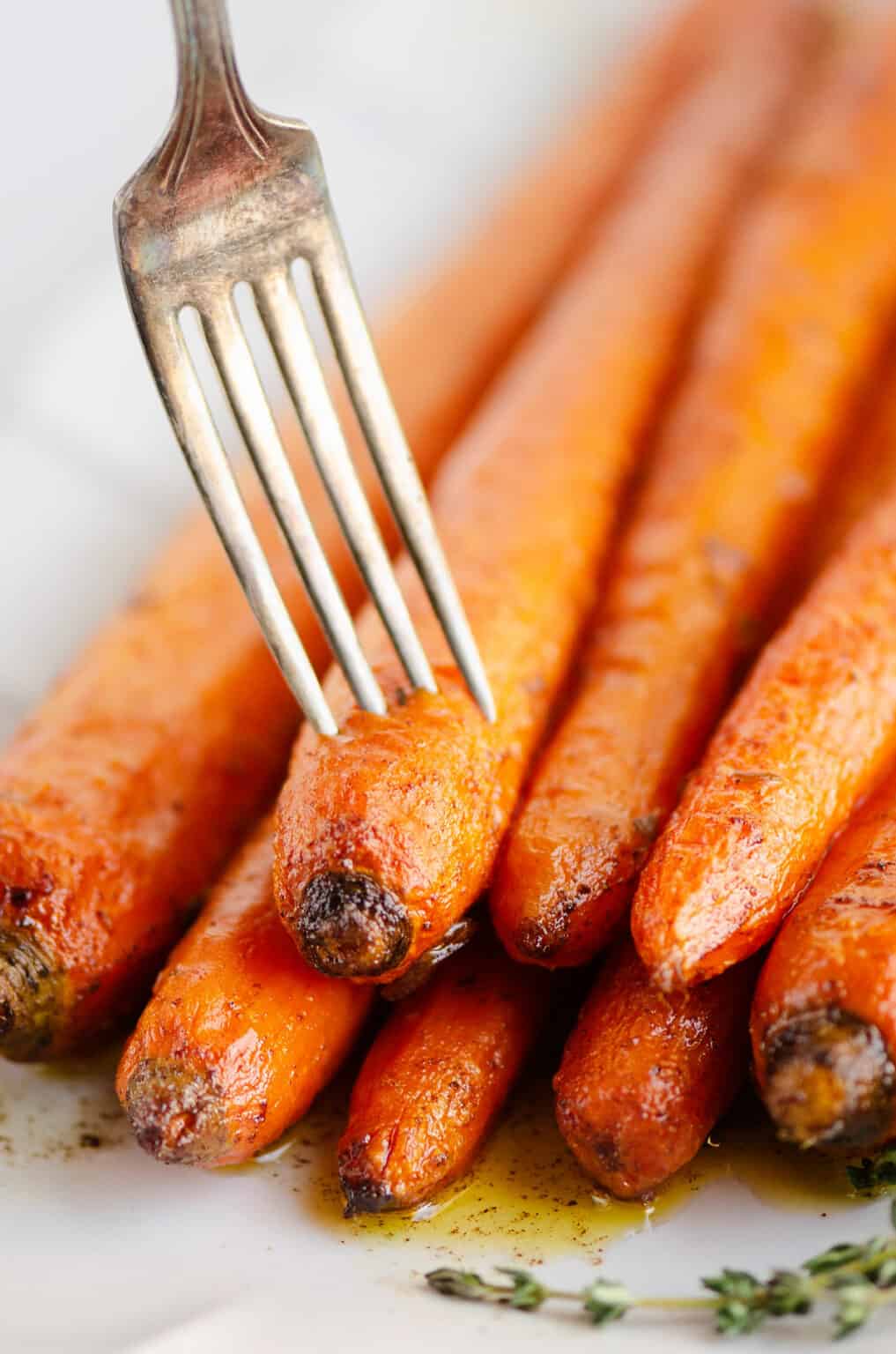 Roasted Brown Butter Carrots