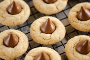 Peanut Butter Blossom Cookies