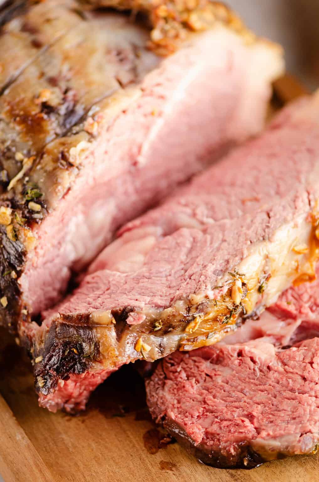 Garlic Butter Prime Rib