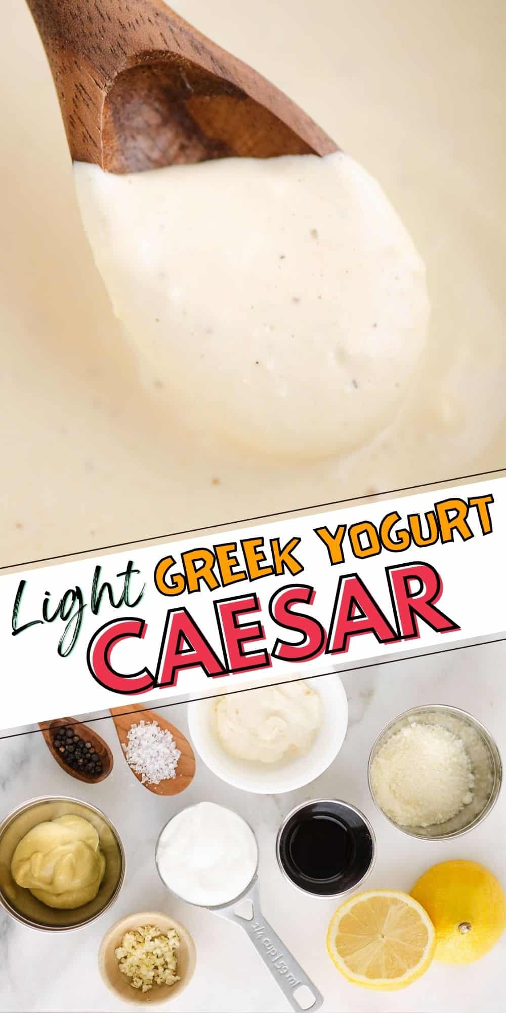 Greek Yogurt Caesar Dressing
