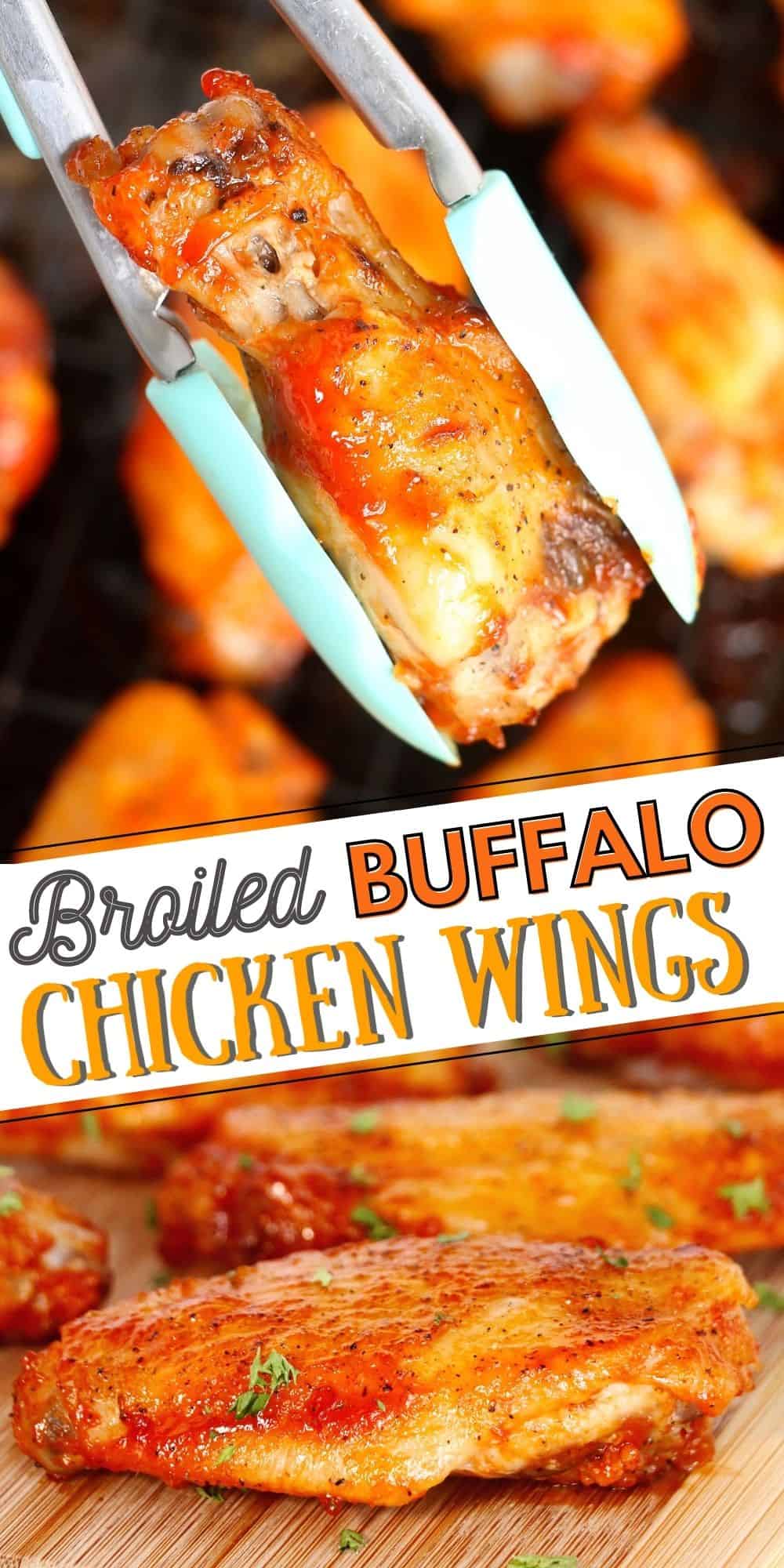 Buffalo Broiled Chicken Wings