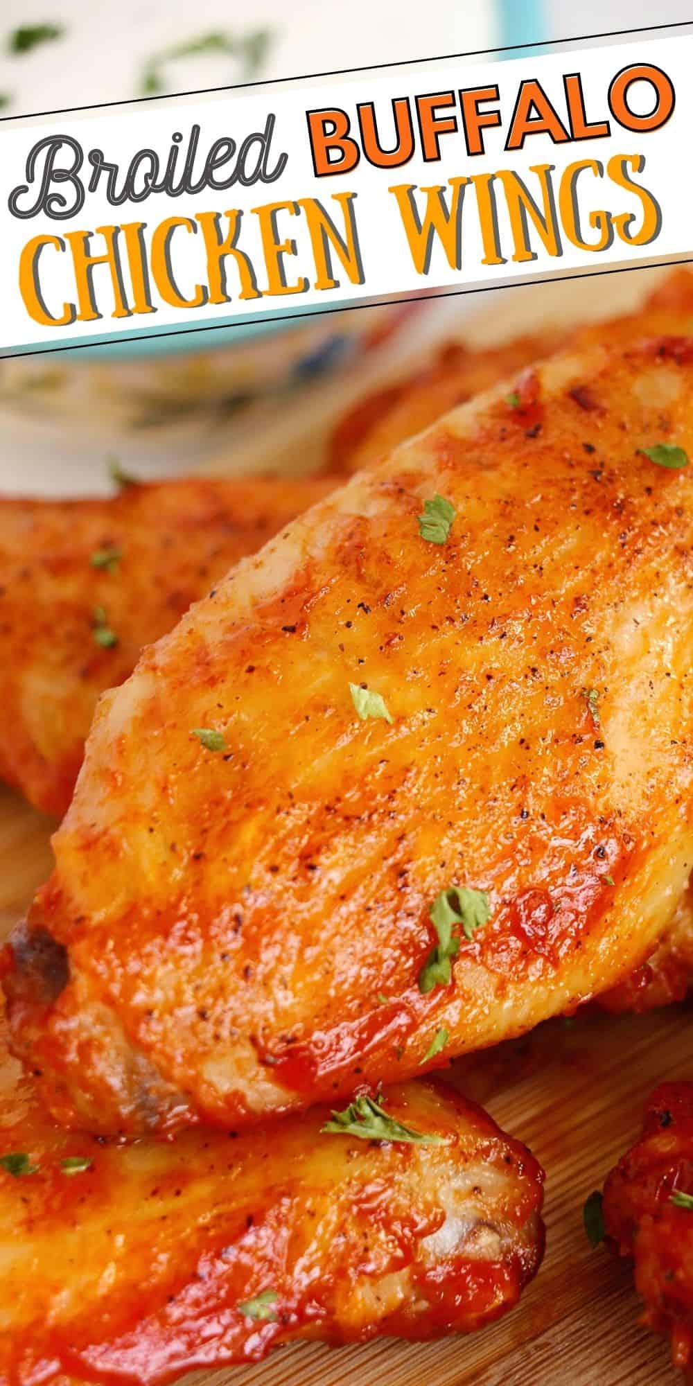 Buffalo Broiled Chicken Wings