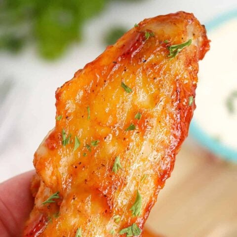 Buffalo Broiled Chicken Wings