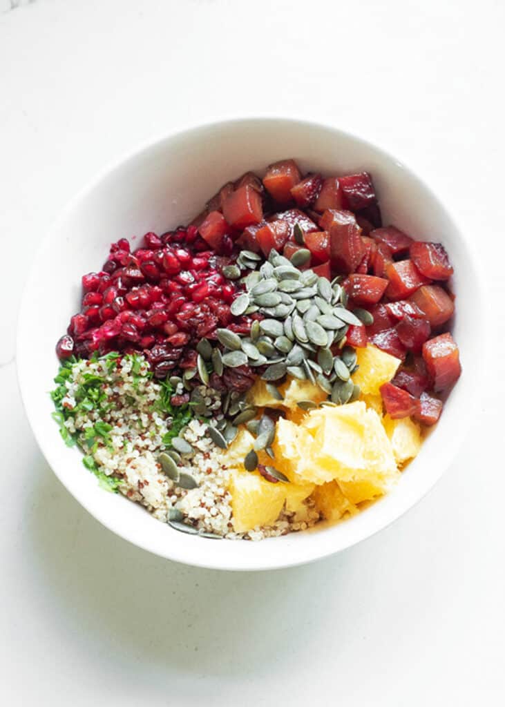 Quinoa Beet & Orange Salad