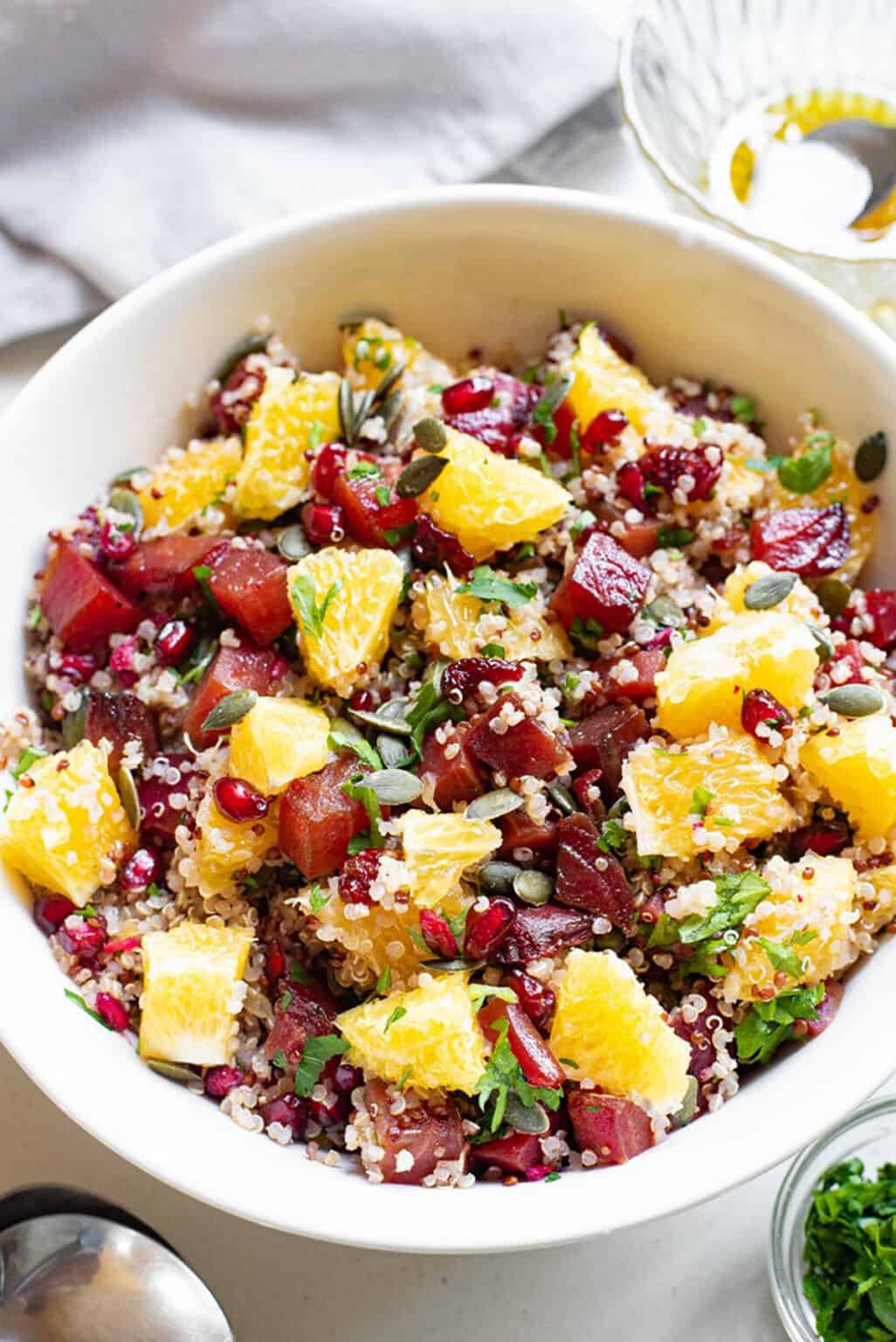 Quinoa Beet & Orange Salad