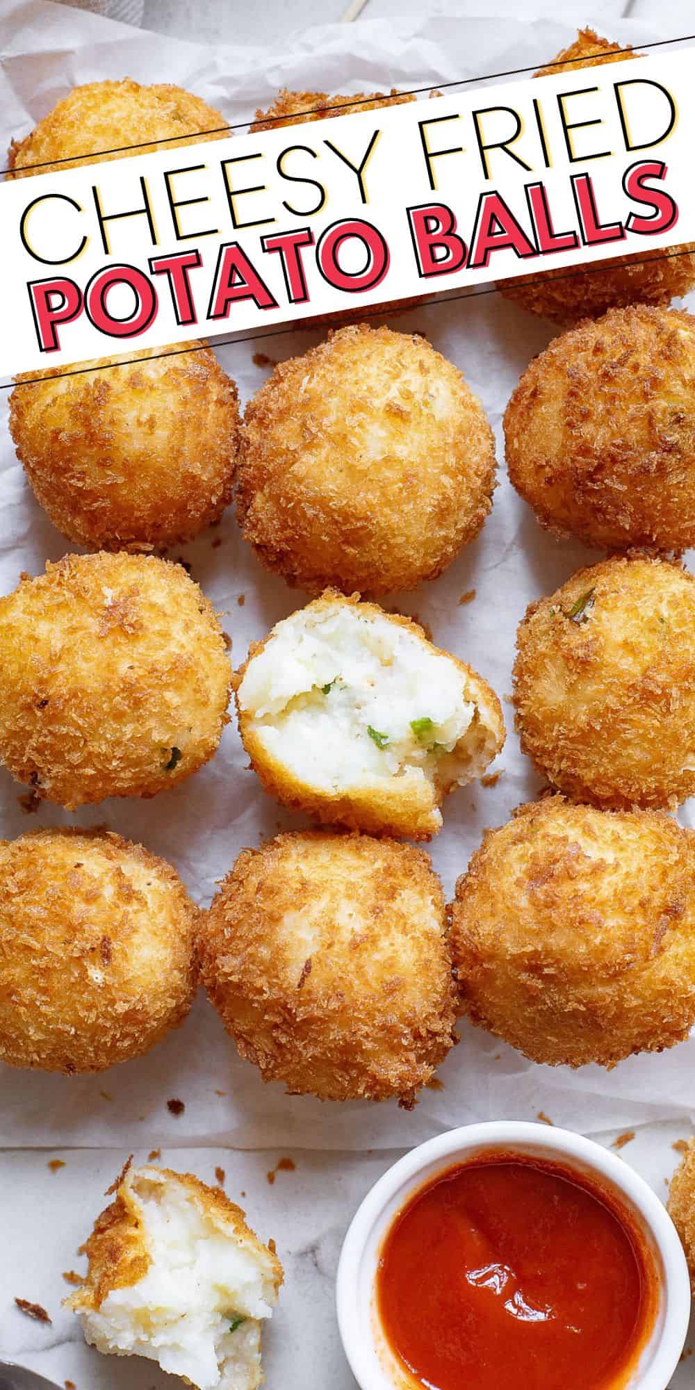 Fried Mashed Potato Balls