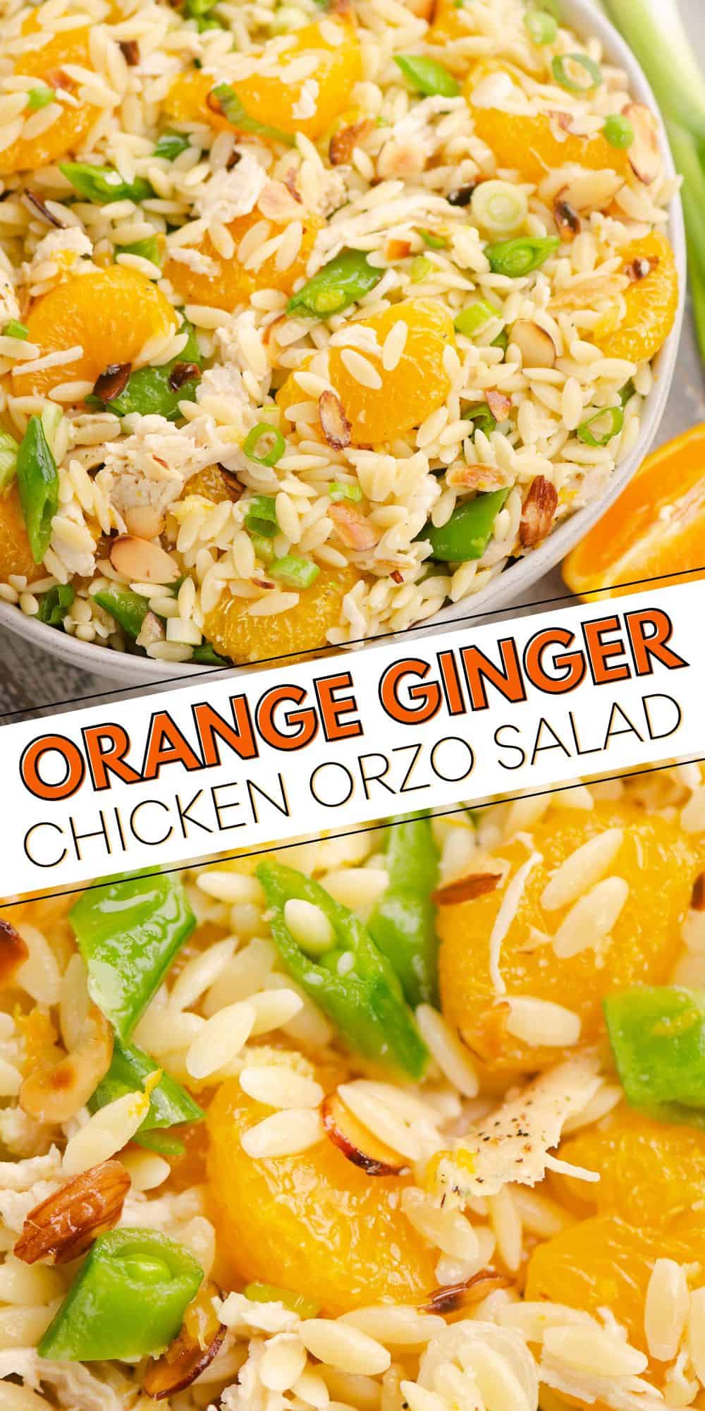 Orange Ginger Chicken Pasta Salad