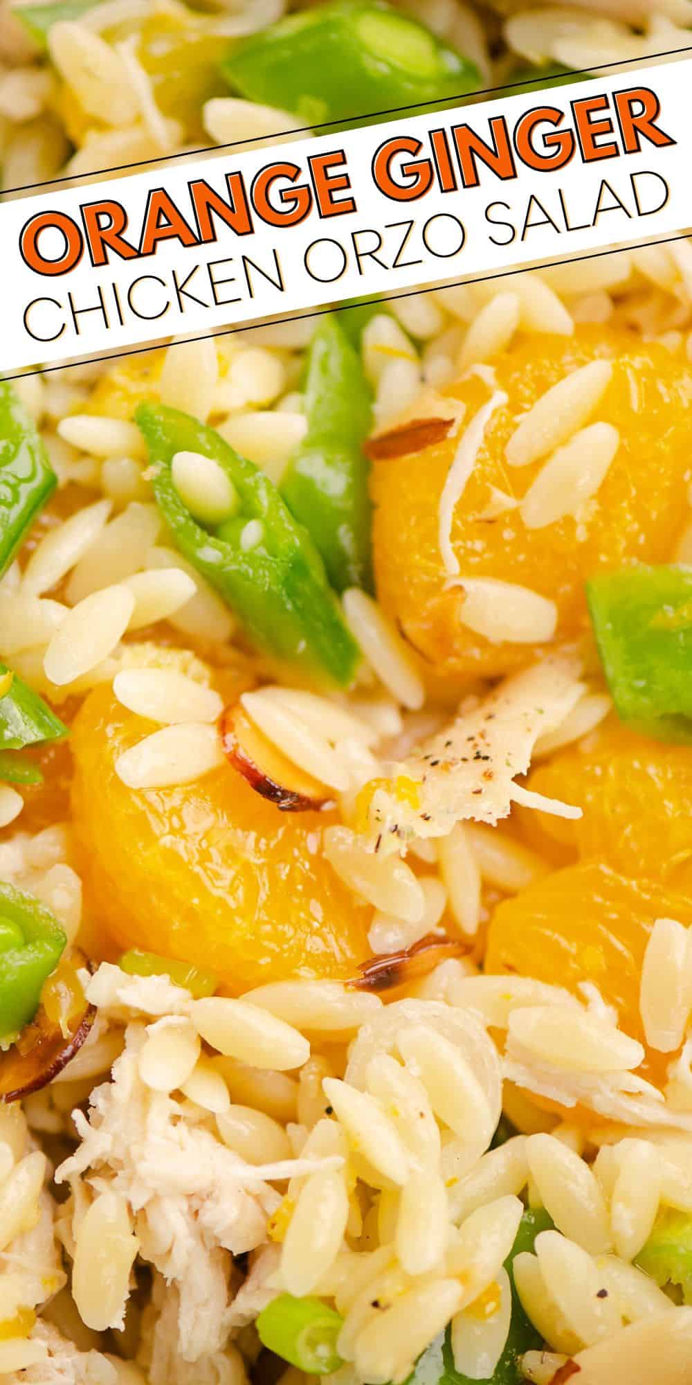 Orange Ginger Chicken Pasta Salad