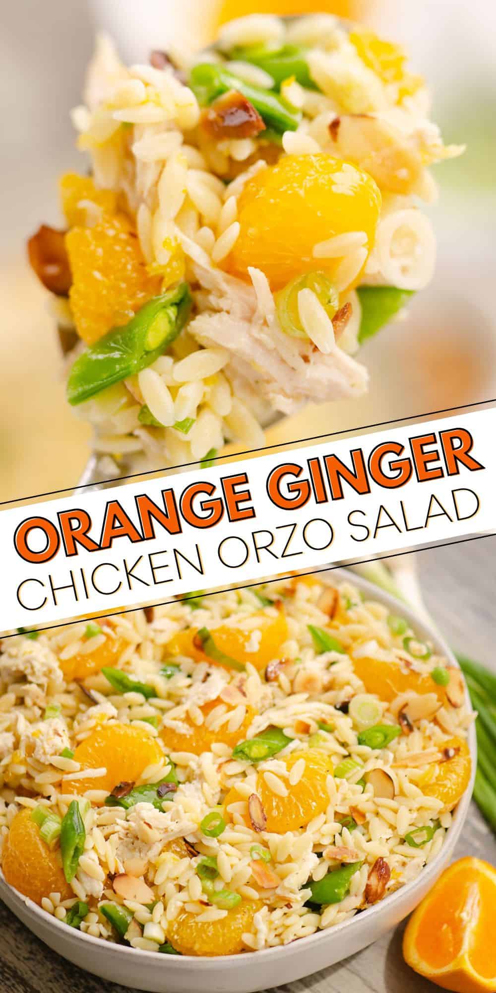 Orange Ginger Chicken Pasta Salad