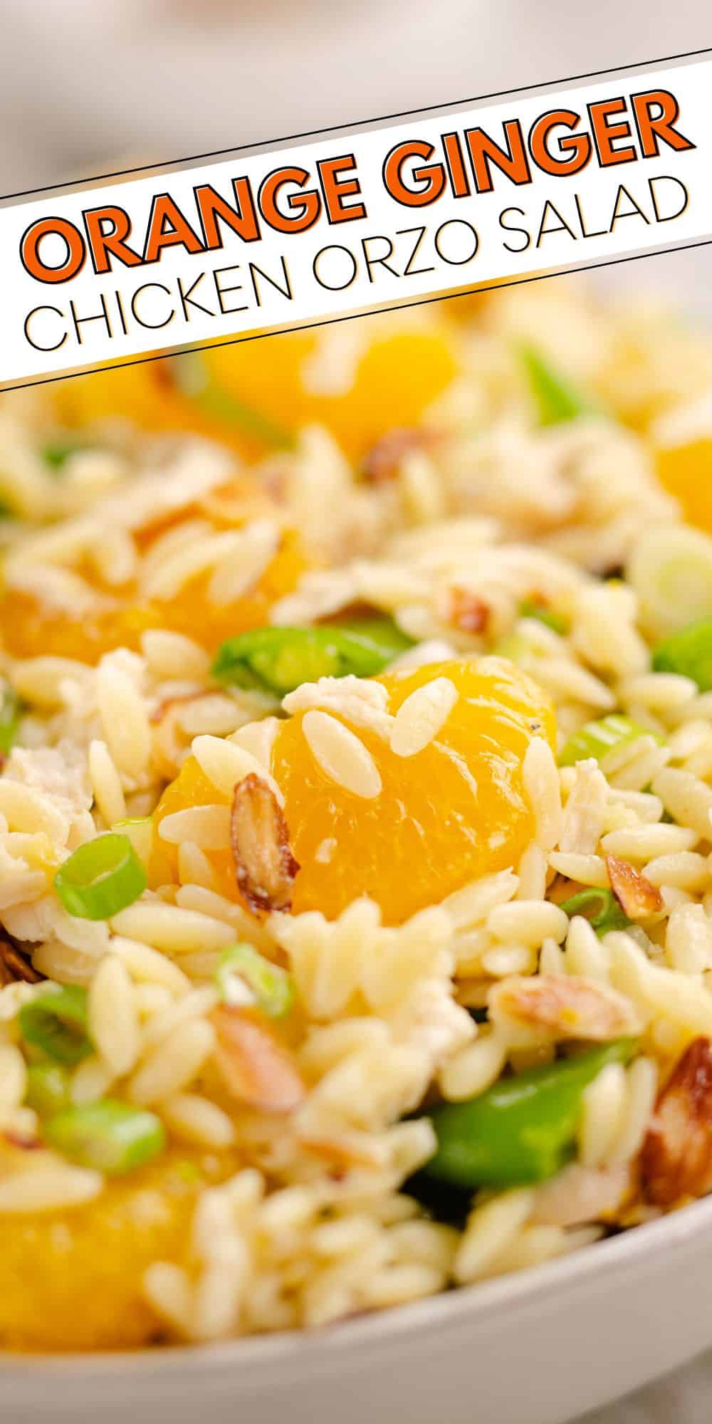 Orange Ginger Chicken Pasta Salad