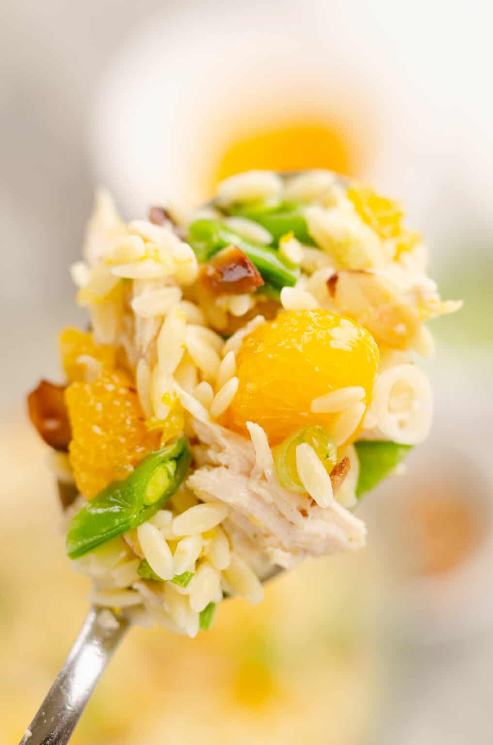 Orange Ginger Chicken Pasta Salad
