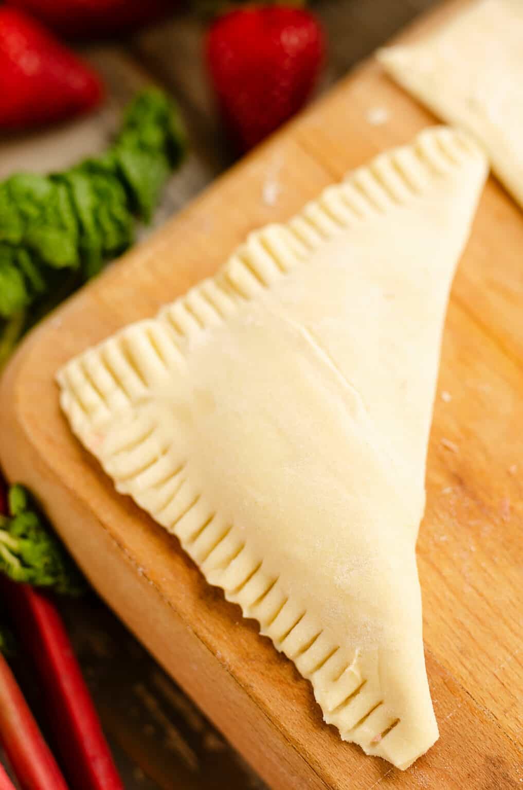 Strawberry Rhubarb Turnovers