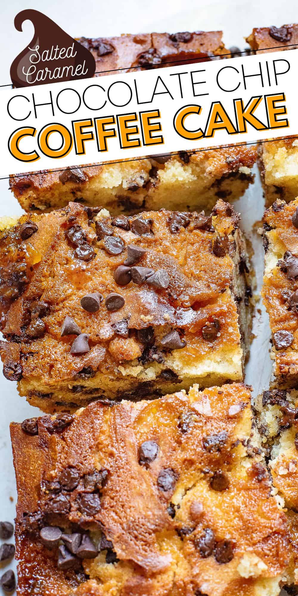 Chocolate Chip Caramel Coffee Cake