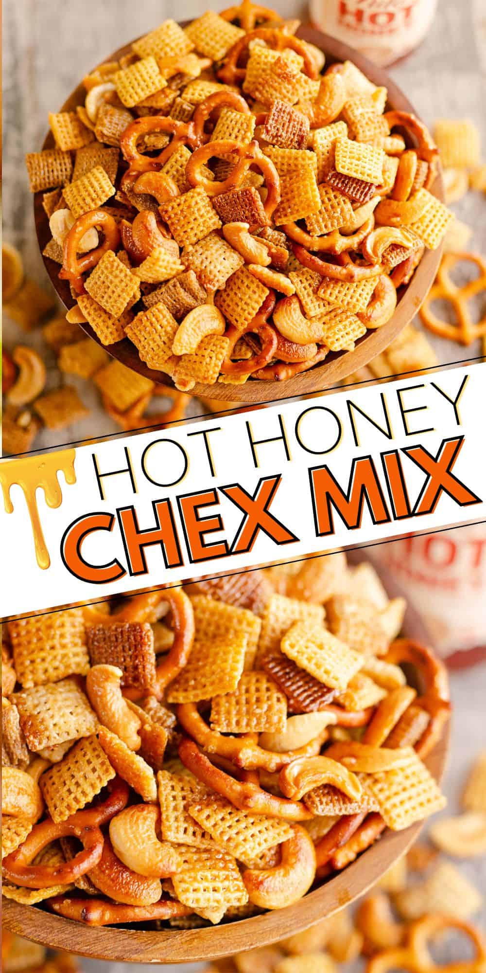 Hot Honey Chex Mix