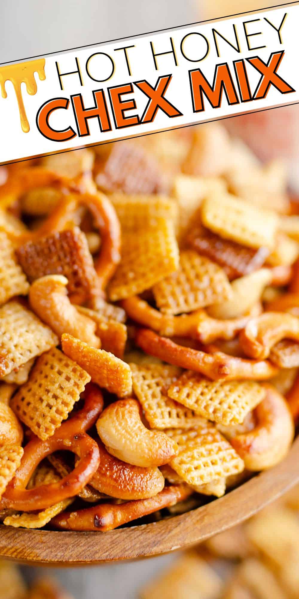 Hot Honey Chex Mix