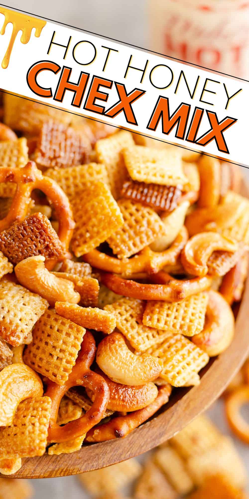 Hot Honey Chex Mix