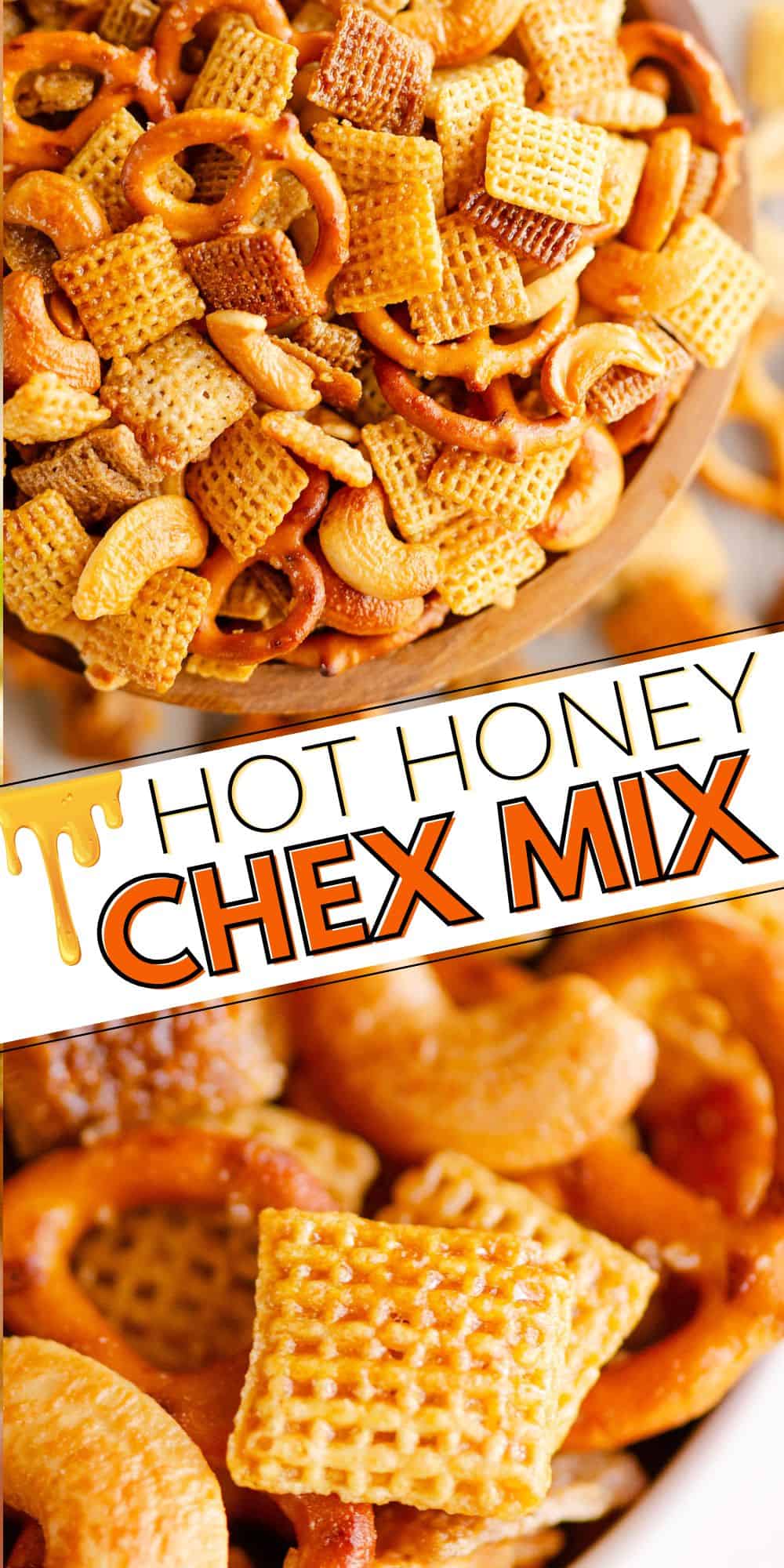 Hot Honey Chex Mix