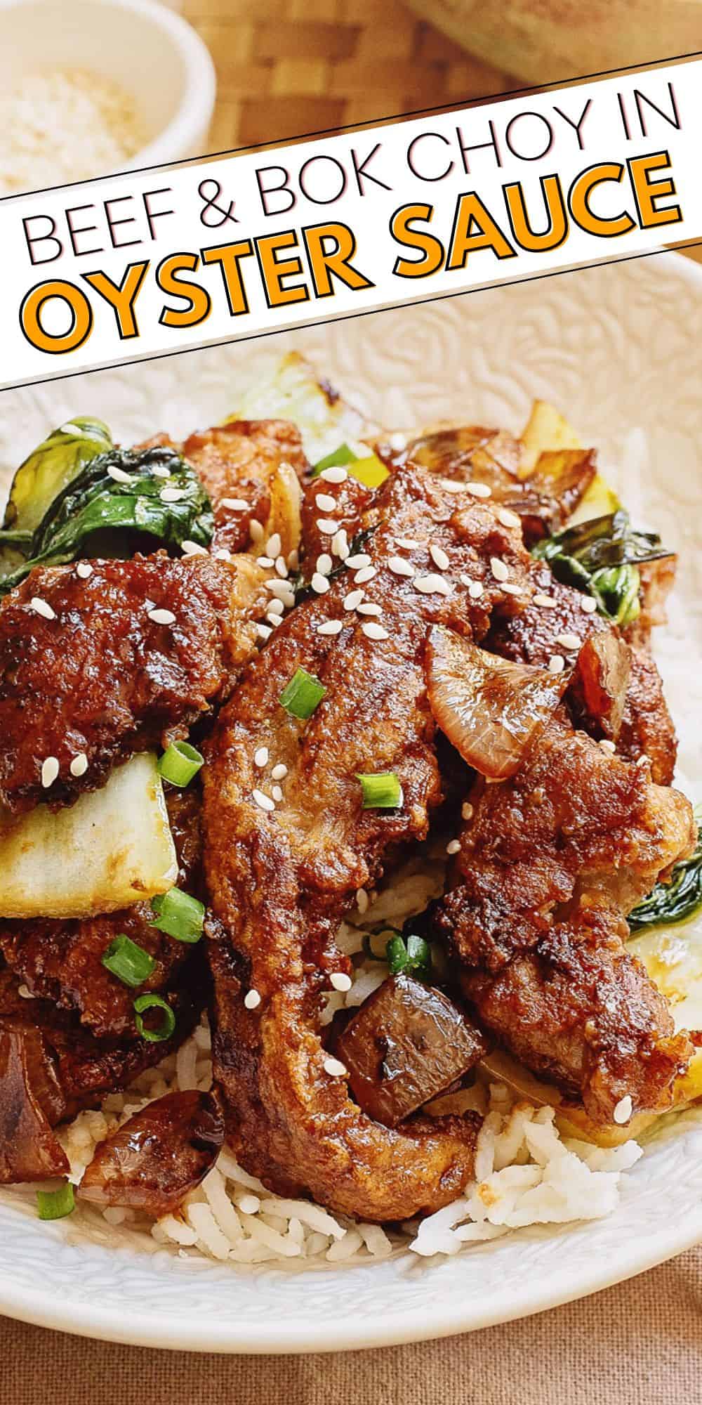 Beef in Oyster Sauce