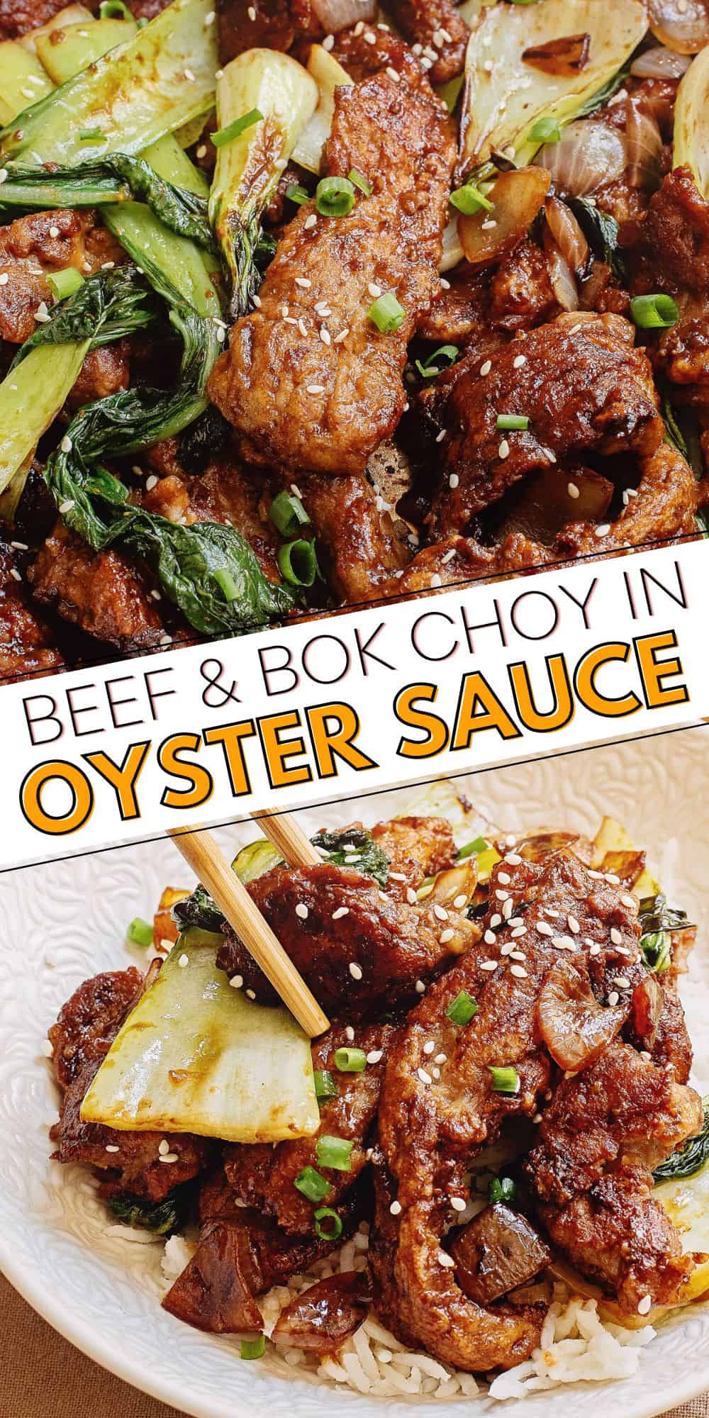 Beef in Oyster Sauce