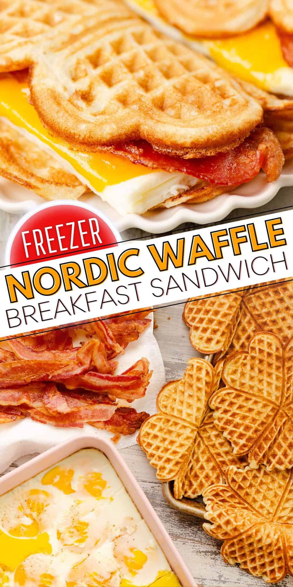 Freezer Waffle Breakfast Sandwiches