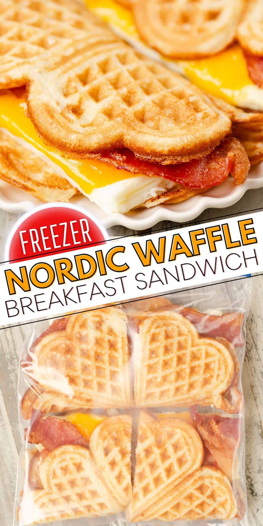 Freezer Waffle Breakfast Sandwiches