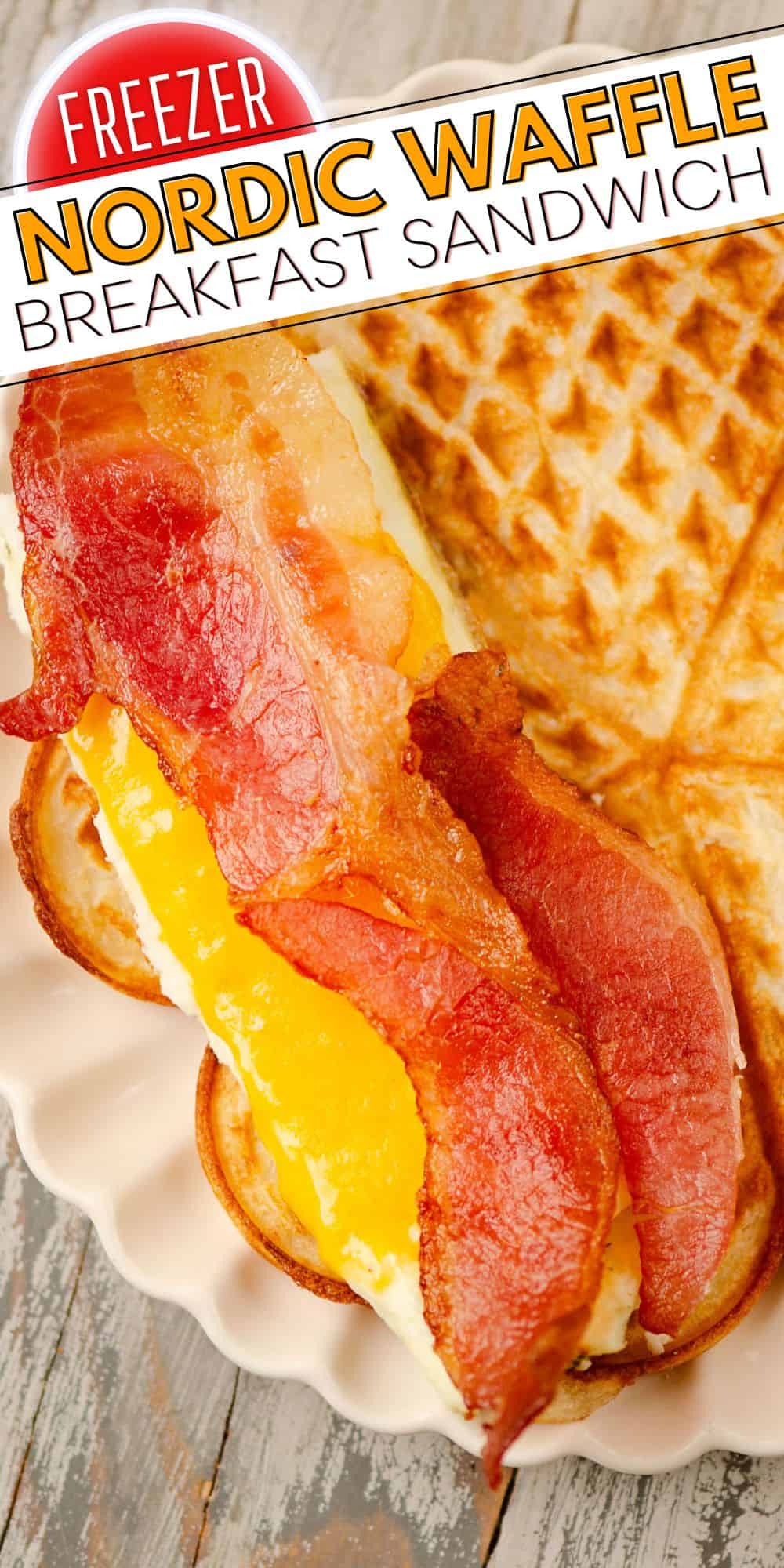 Freezer Waffle Breakfast Sandwiches