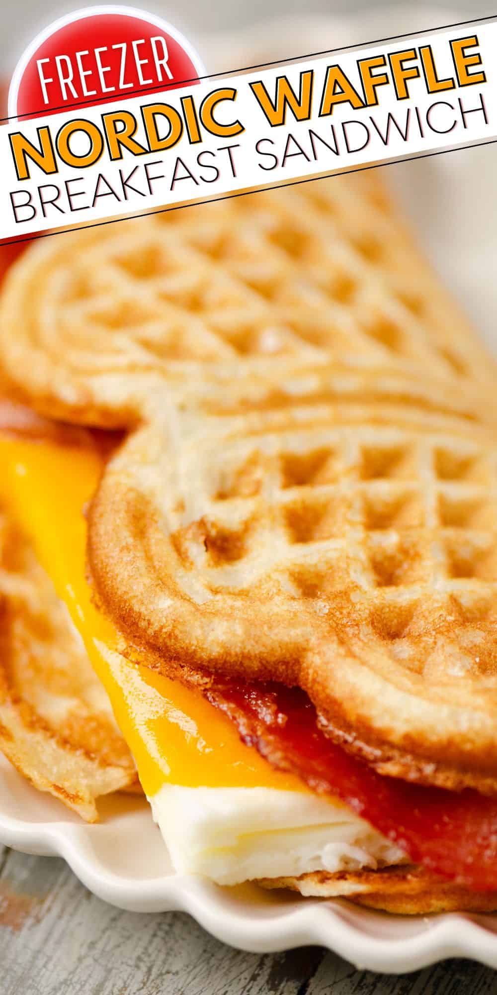 Freezer Waffle Breakfast Sandwiches