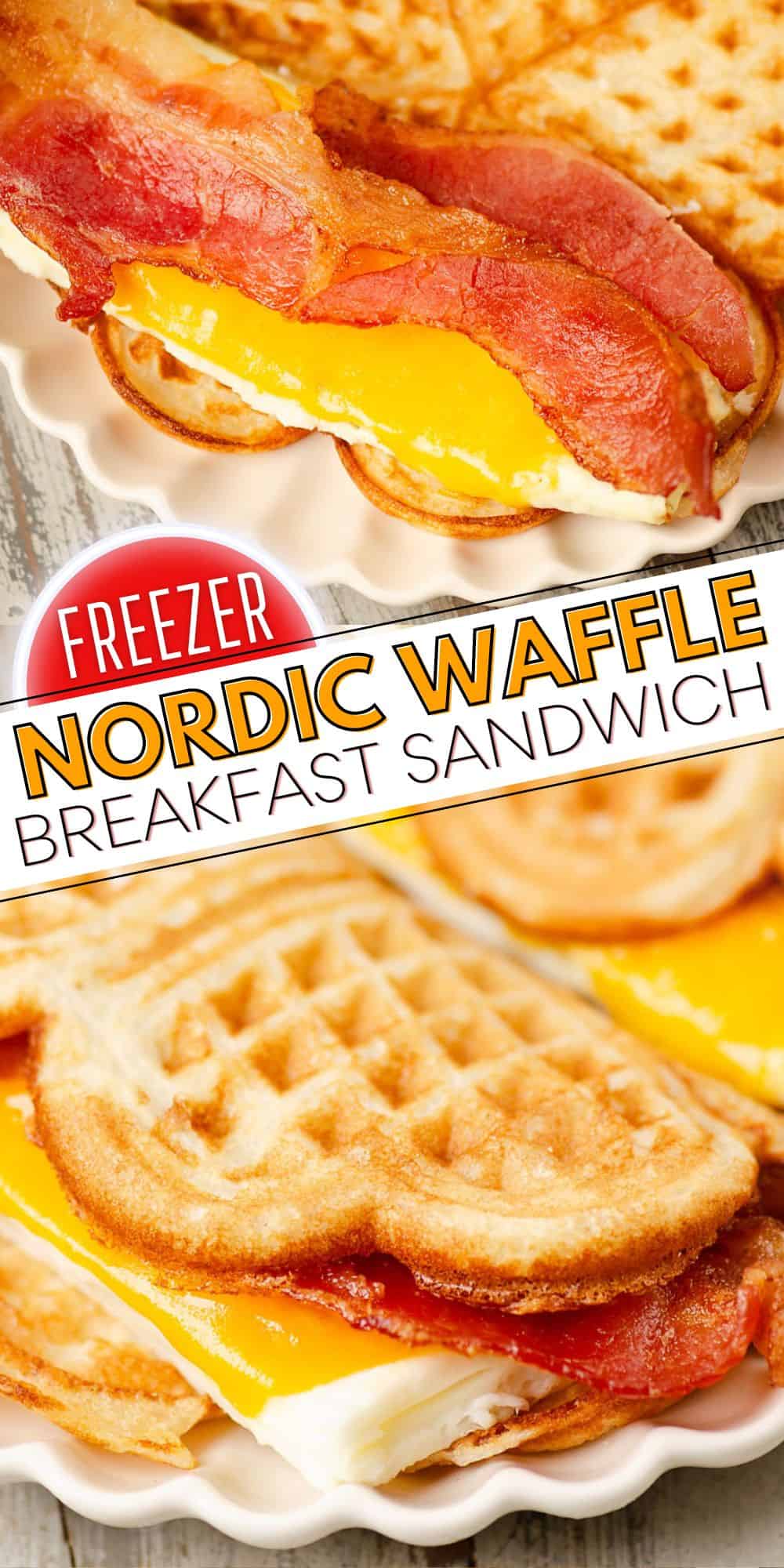 Freezer Waffle Breakfast Sandwiches