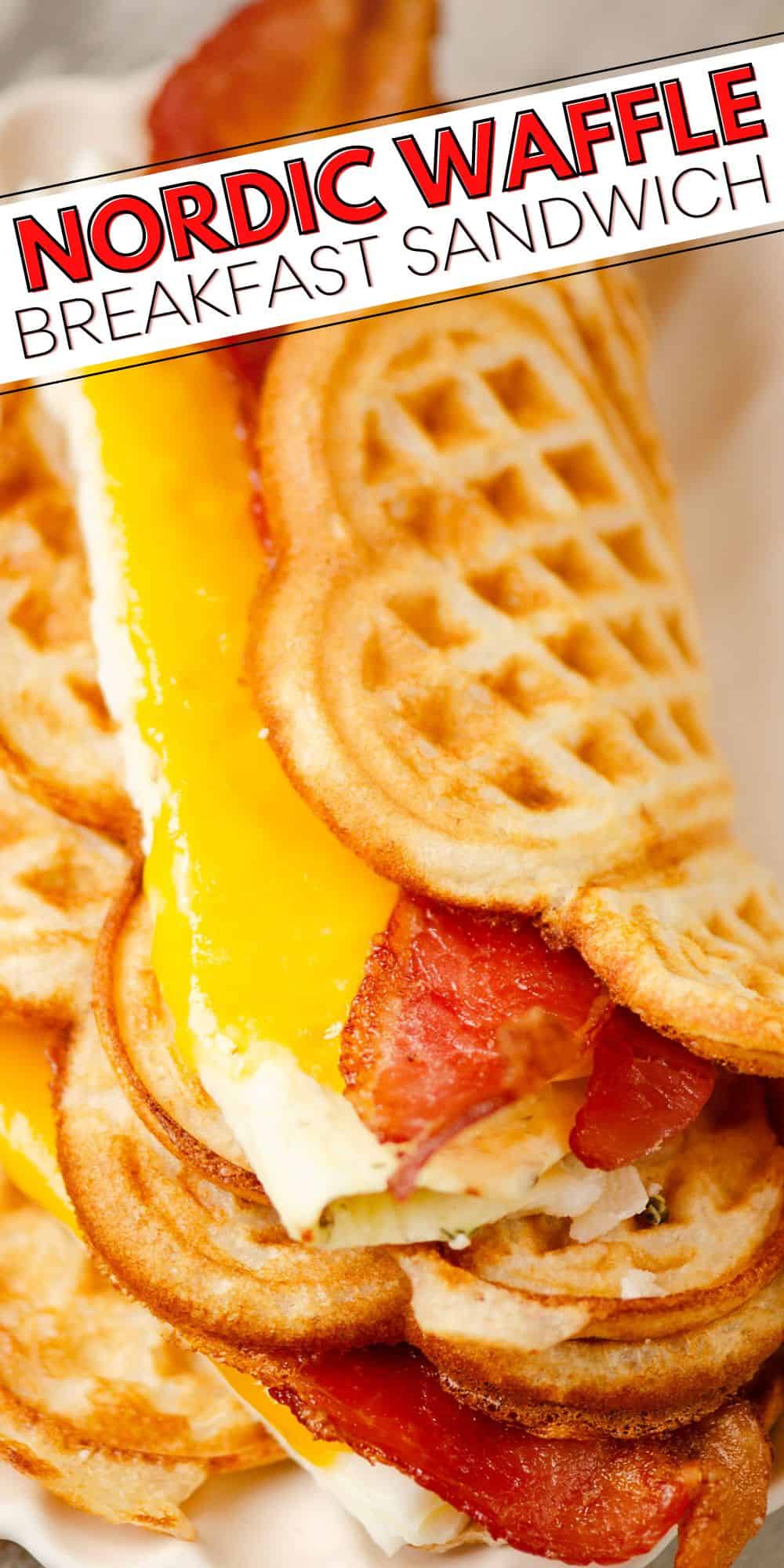 Freezer Waffle Breakfast Sandwiches